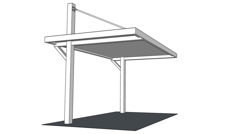 Walkway Covers / Drop-Off Canopies | DAC Awnings - DurhamDAC Awnings