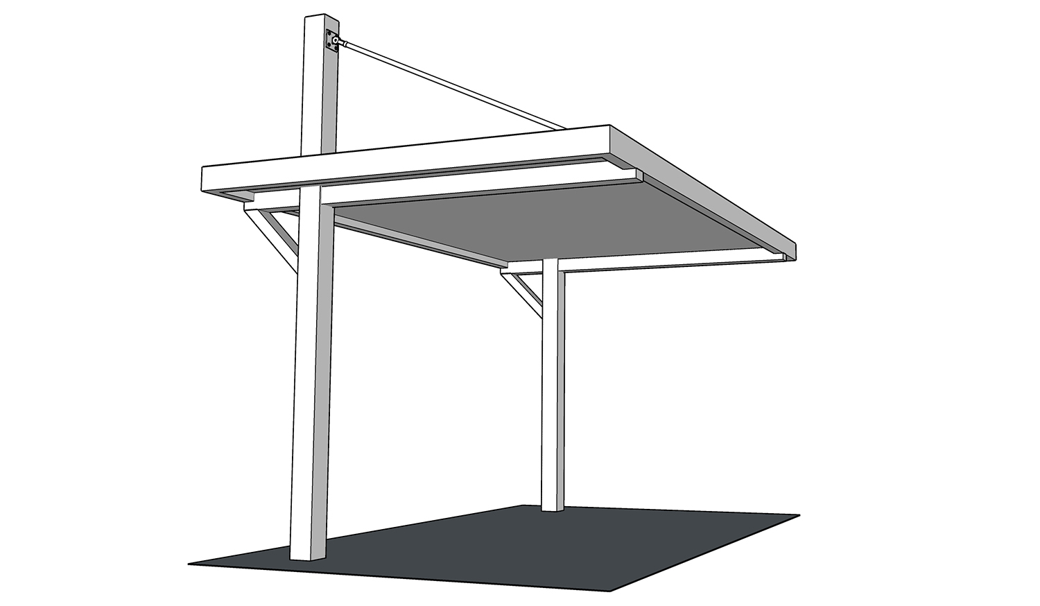 Walkway Covers / Drop-Off Canopies | DAC Awnings - DurhamDAC Awnings