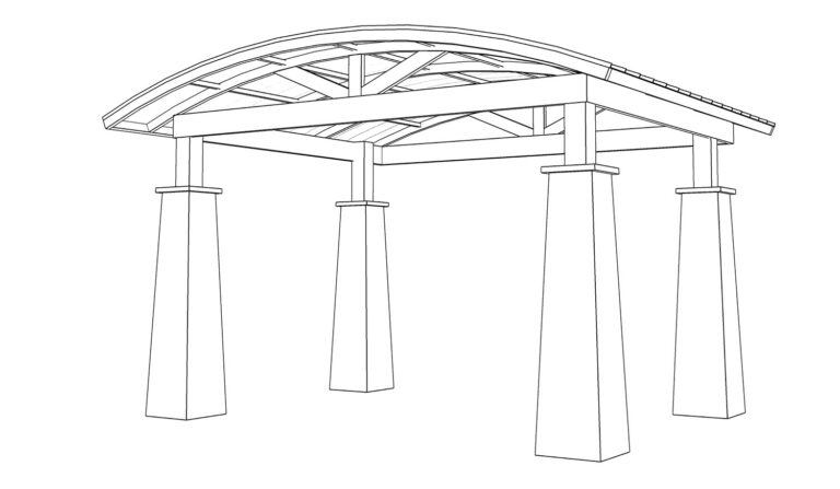 Walkway Covers / Drop-Off Canopies | DAC Awnings - DurhamDAC Awnings