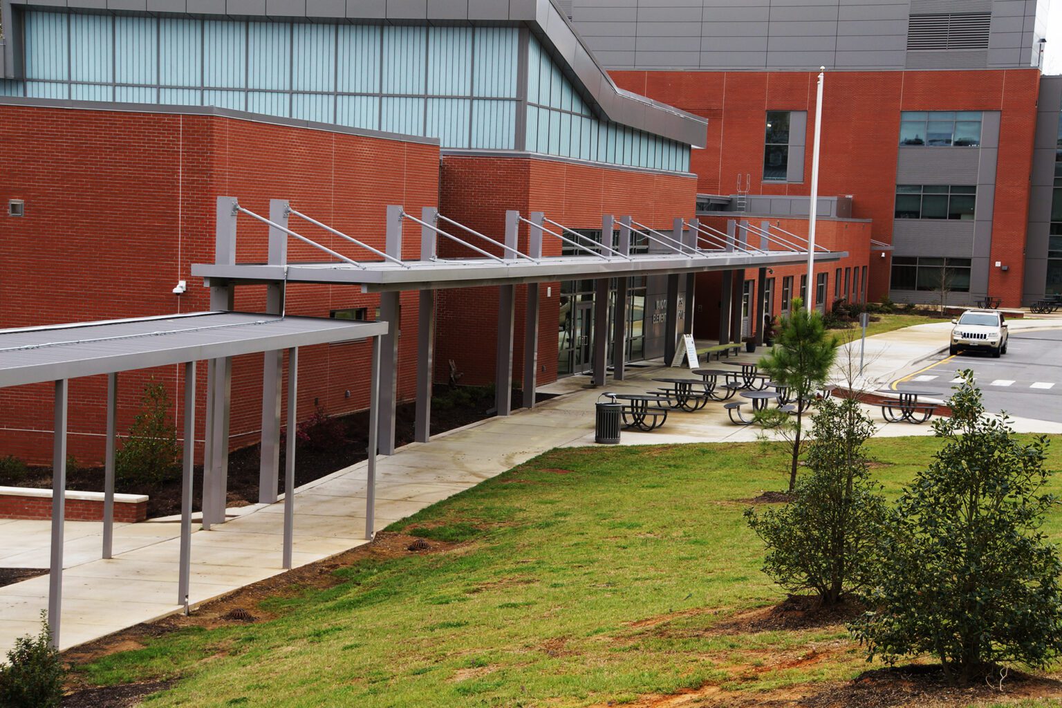 Walkway Covers / Drop-Off Canopies | DAC Awnings - DurhamDAC Awnings