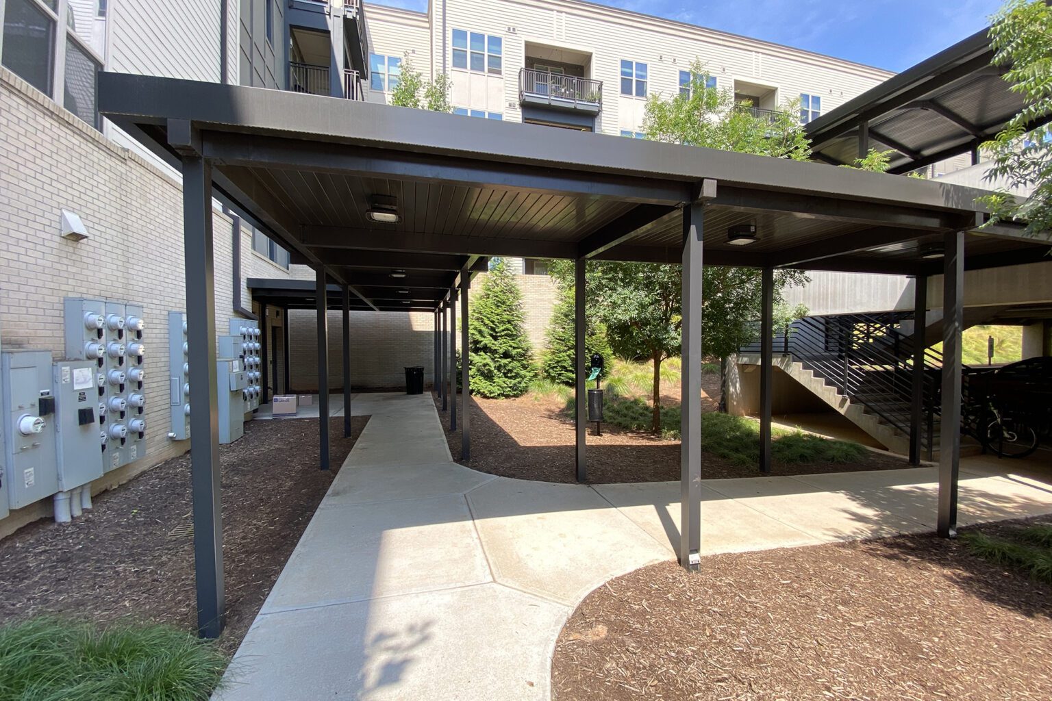 Walkway Covers / Drop-Off Canopies | DAC Awnings - DurhamDAC Awnings