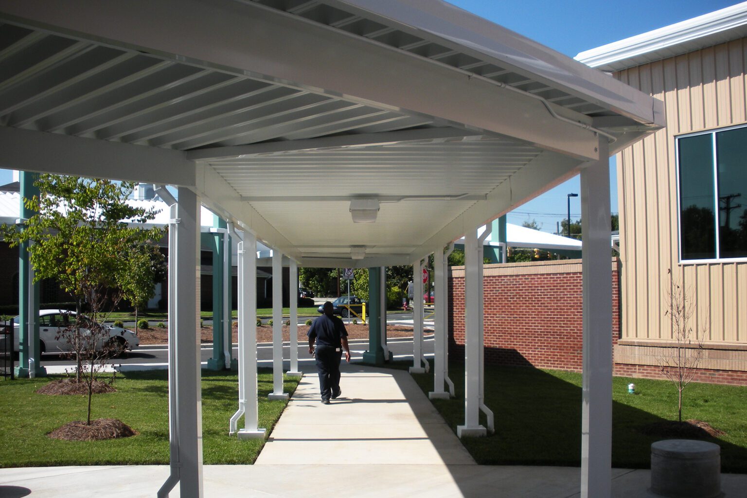 Walkway Covers / Drop-Off Canopies | DAC Awnings - DurhamDAC Awnings