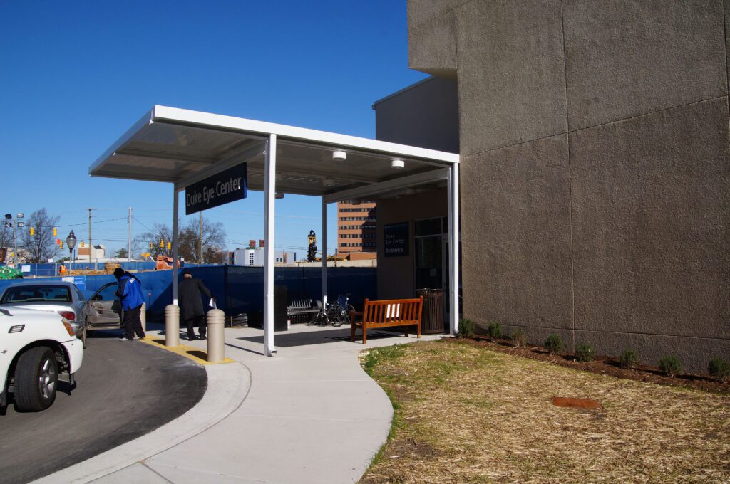 Walkway Covers / Drop-Off Canopies | DAC Awnings - DurhamDAC Awnings