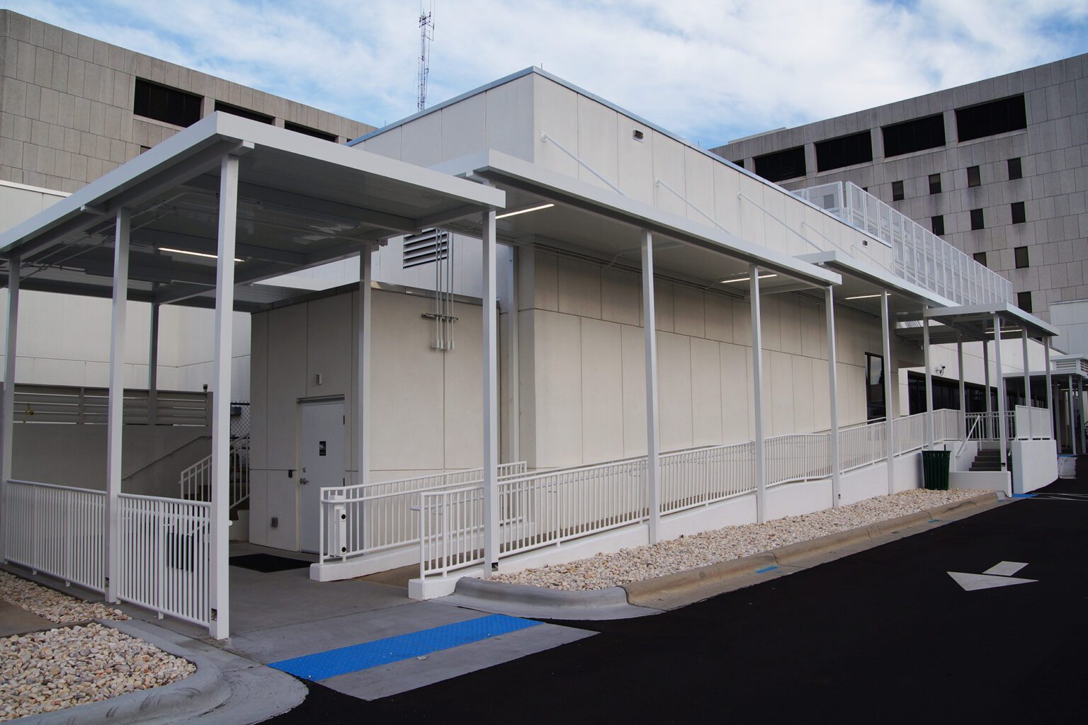 Walkway Covers / Drop-Off Canopies | DAC Awnings - DurhamDAC Awnings