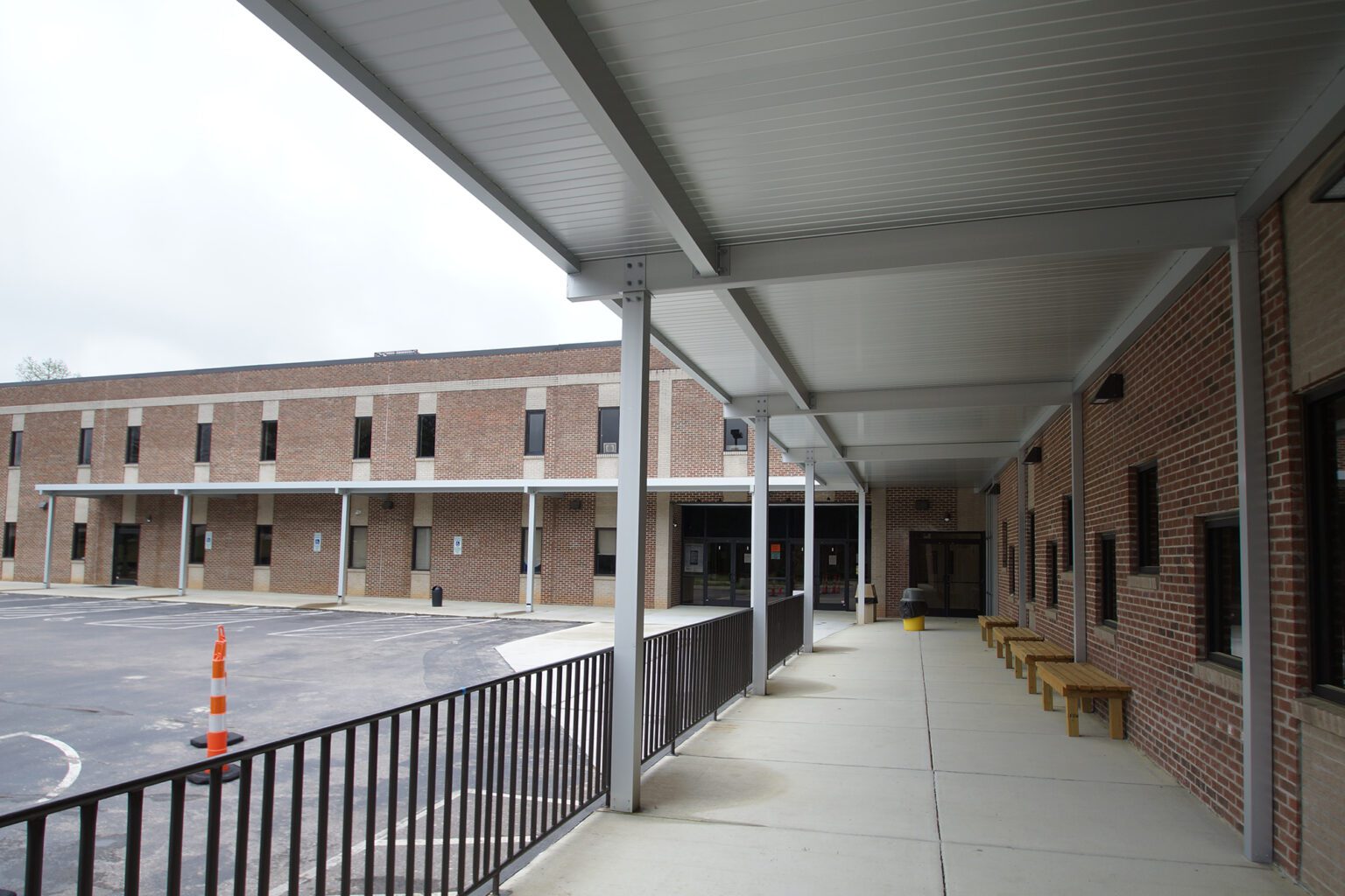 Walkway Covers / Drop-Off Canopies | DAC Awnings - DurhamDAC Awnings