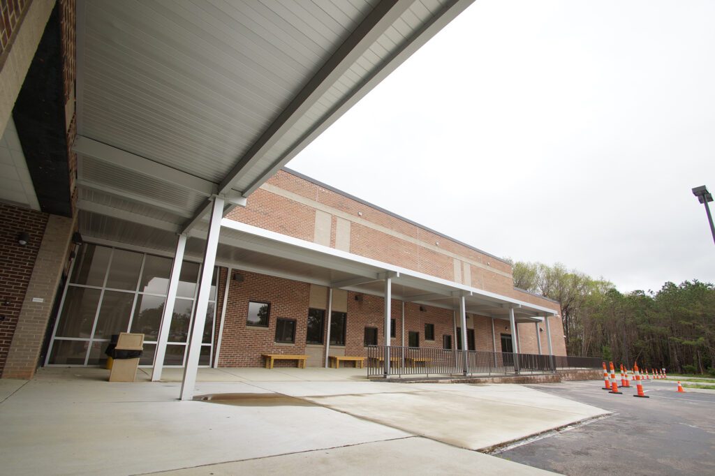 Walkway Covers / Drop-Off Canopies | DAC Awnings - Durham