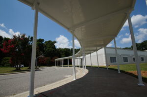 Walkway Covers / Drop-Off Canopies | DAC Awnings - DurhamDAC Awnings