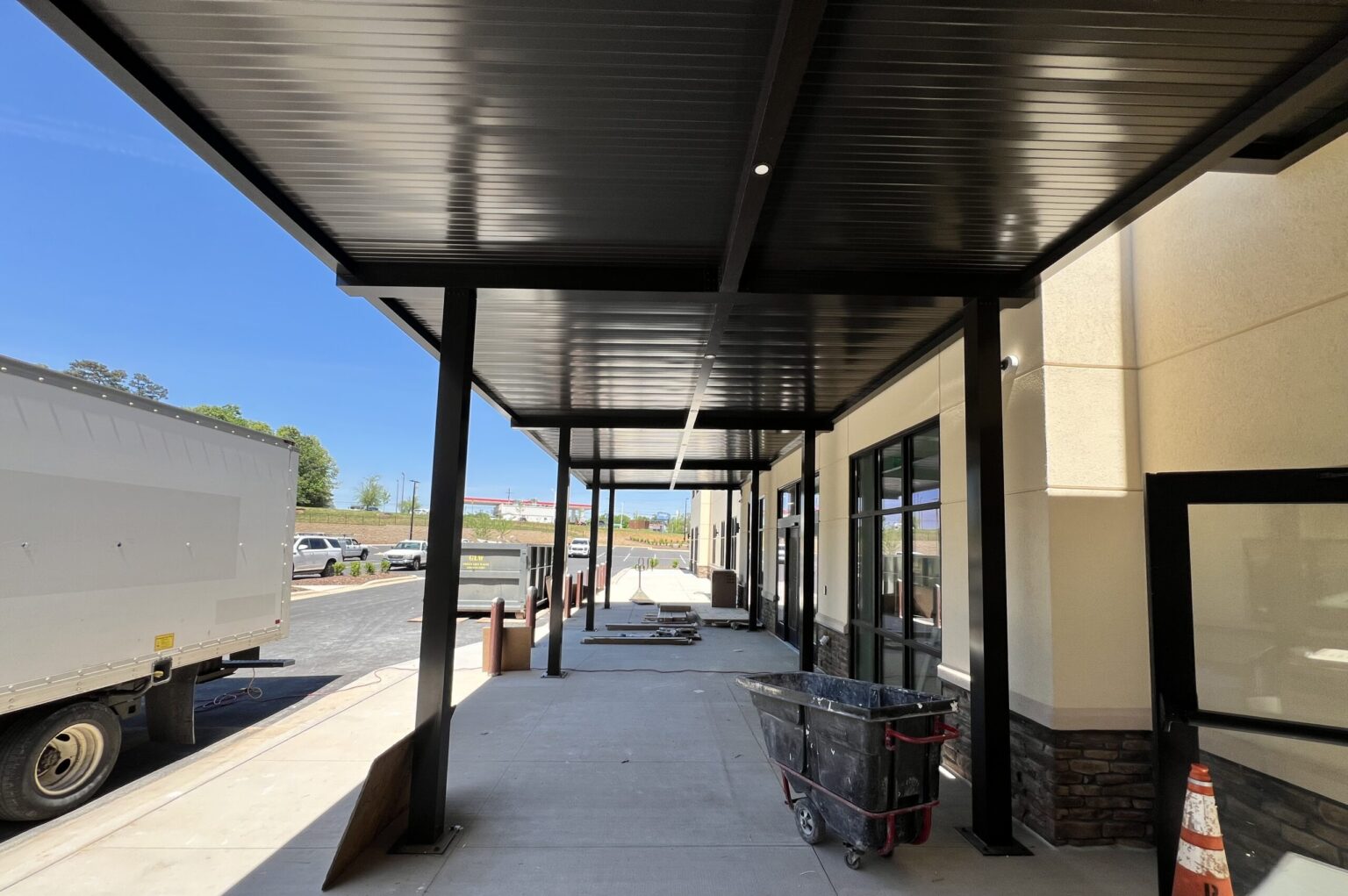 Walkway Covers / Drop-Off Canopies | DAC Awnings - DurhamDAC Awnings