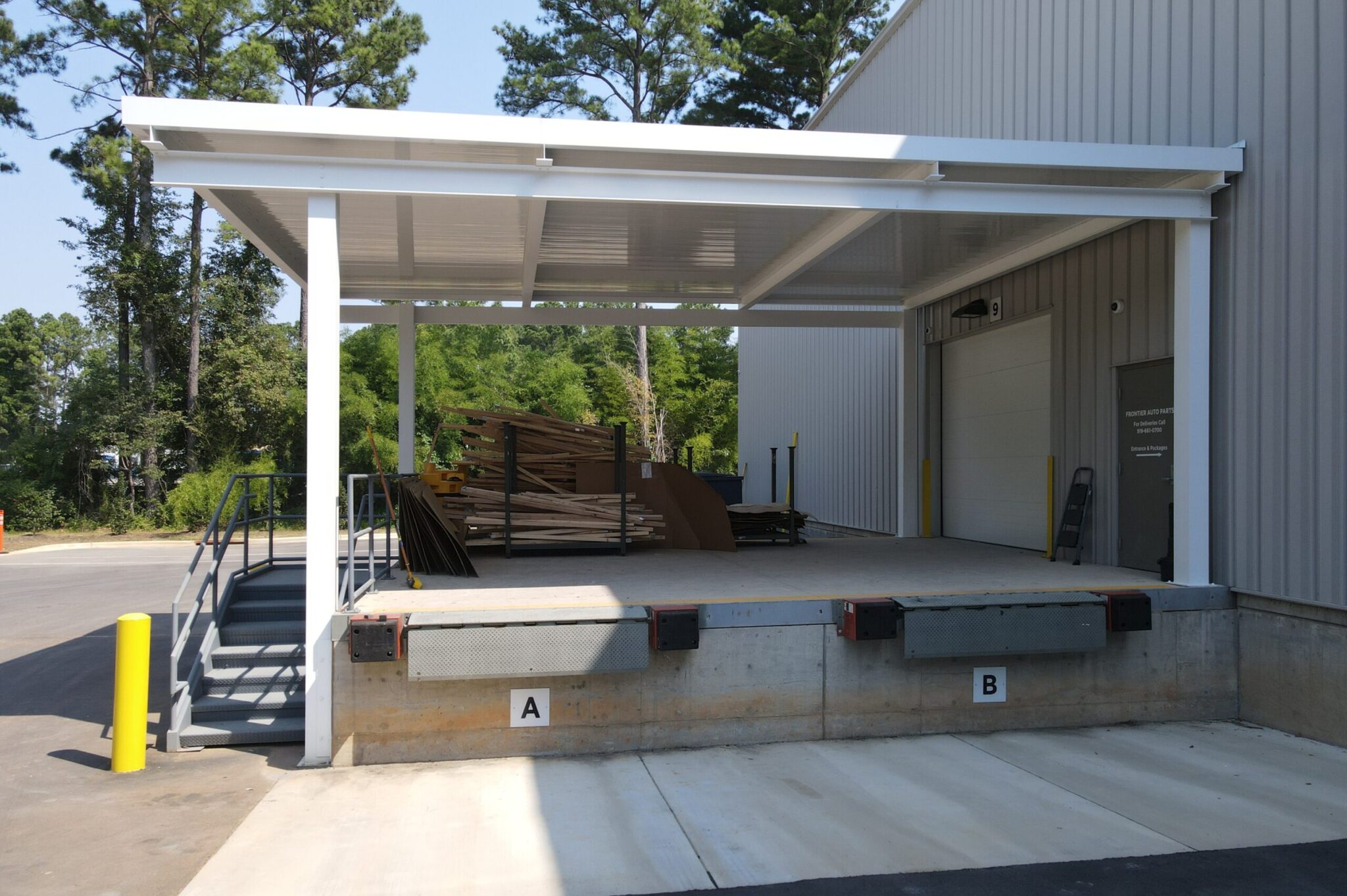 Loading Dock Covers | DAC Awnings - Durham/Triangle Area NCDAC Awnings